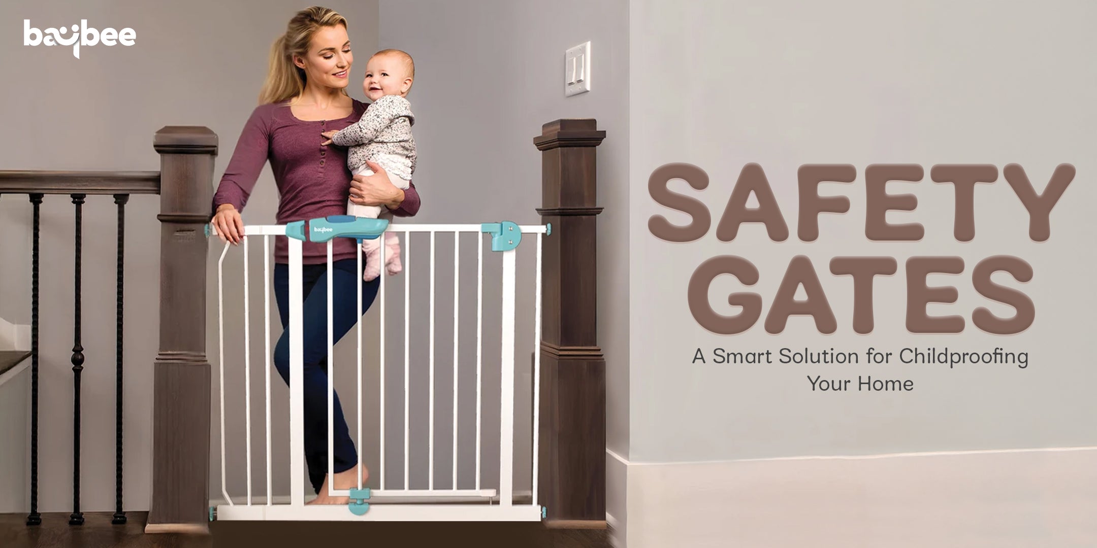Baybee Safety Gates: A Smart Solution for Childproofing Your Home ...