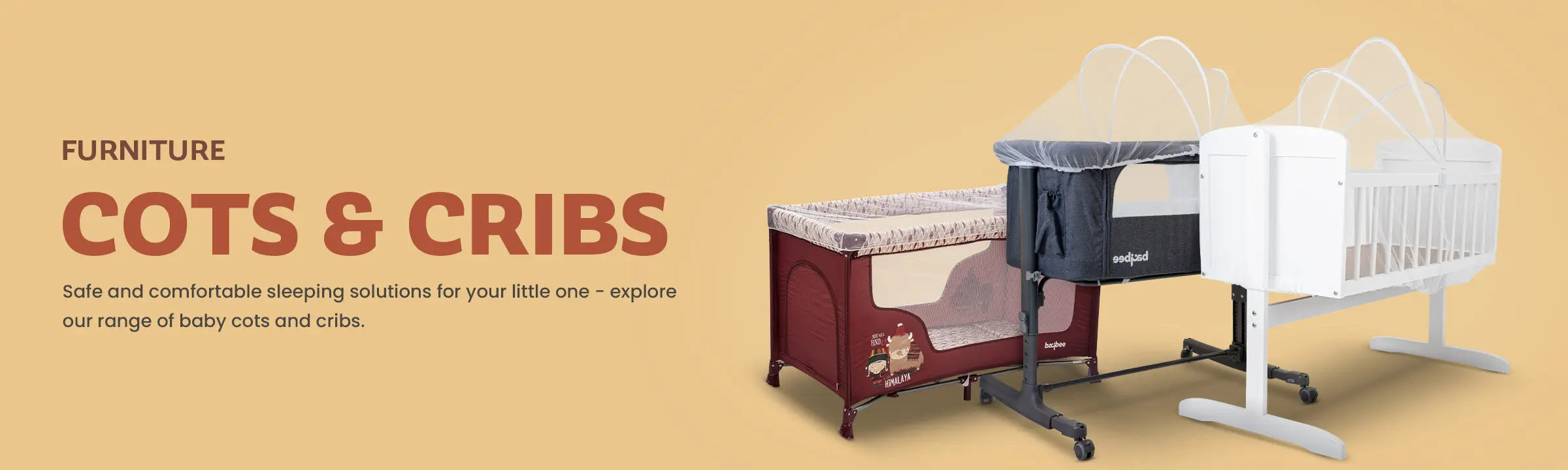 Baby cots and cribs – Baybee India