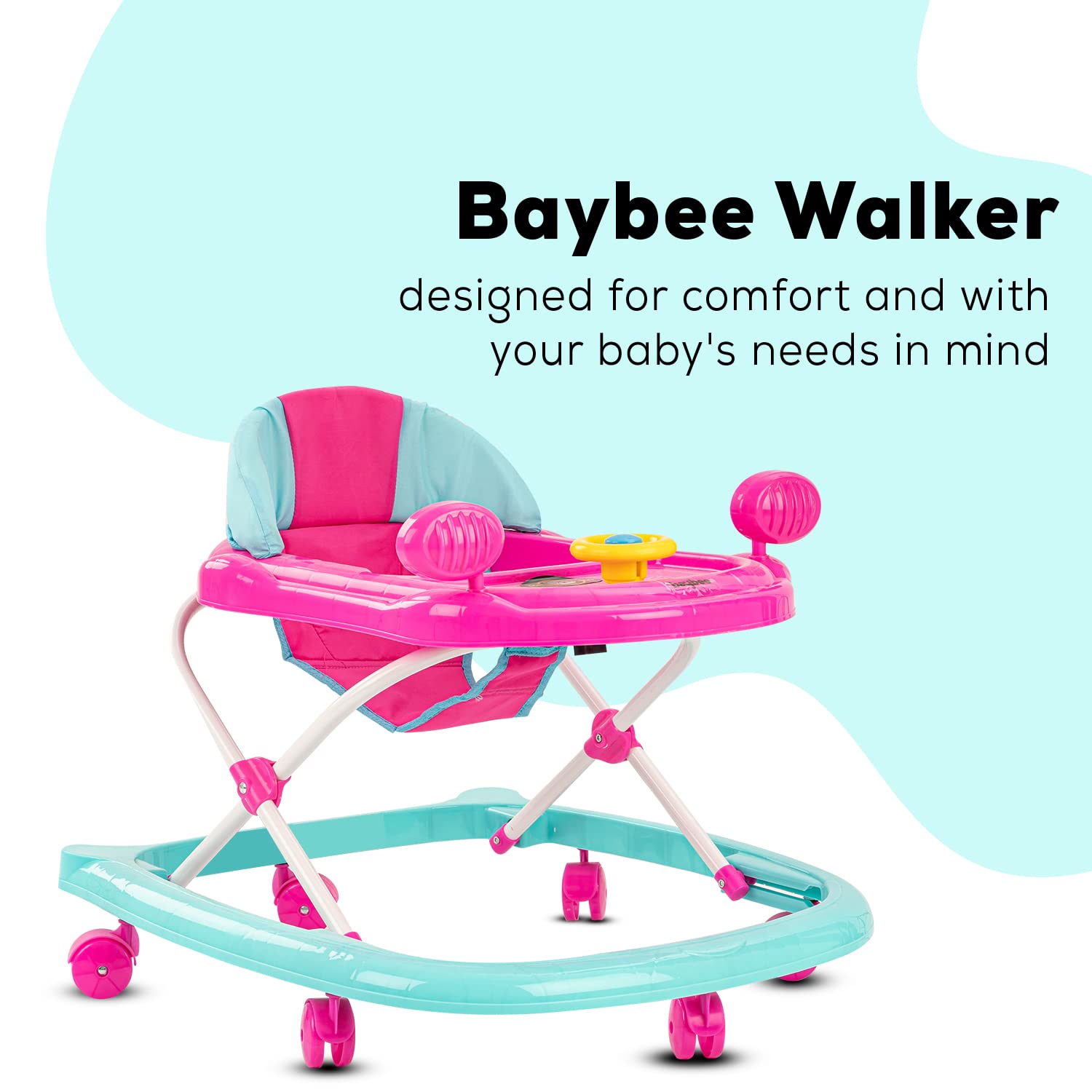 Baybee Nova Baby Walkers Infant Push Walkers & Walking Toys – Baybee India