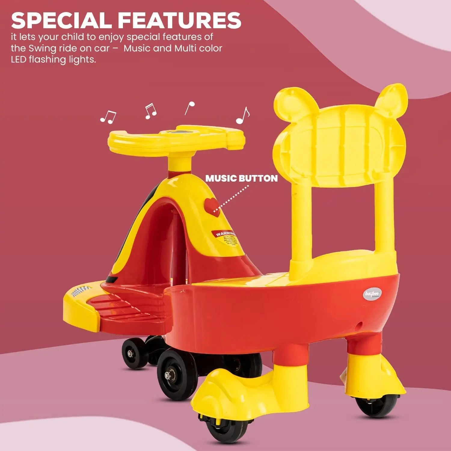 Baybee Magic Car Toy - Swing Cars & Rideons | Affordable Price – Baybee ...