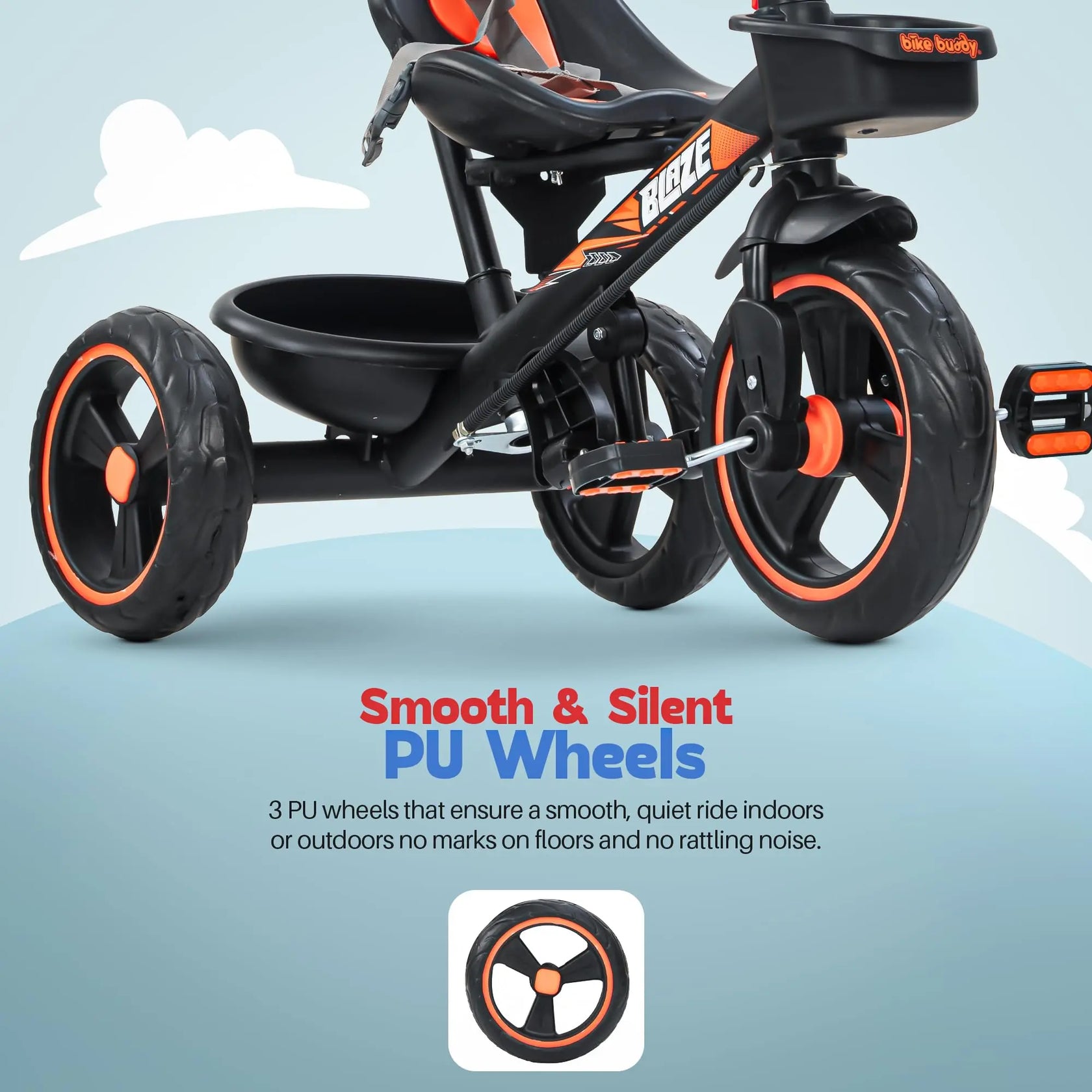 Purchase Baby Tricycle for Kids Safe & Stylish Ride-On Toy for Toddlers ...