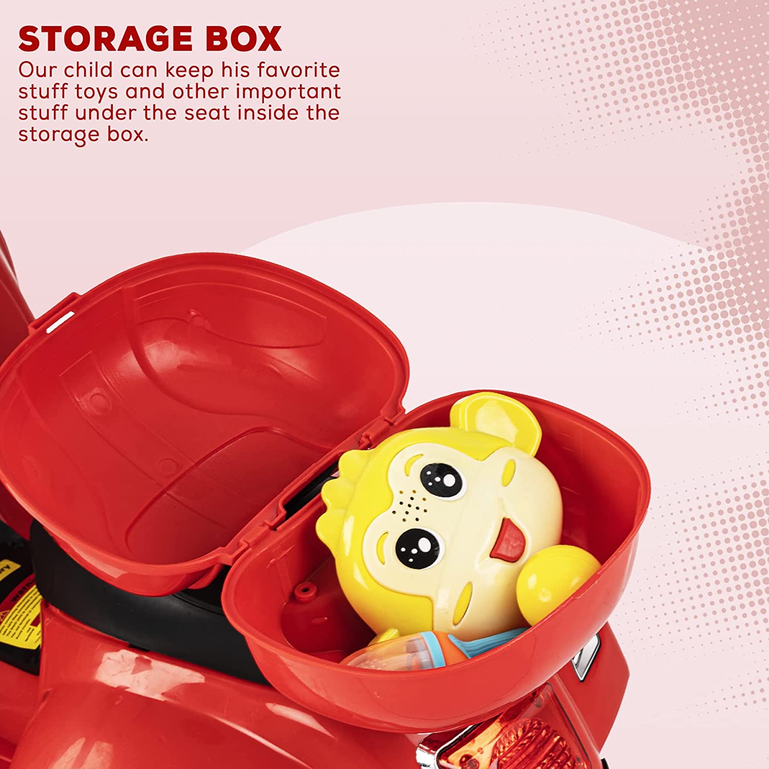 Baybee Mini Vespa Battery Operated kids electric bike – Baybee India