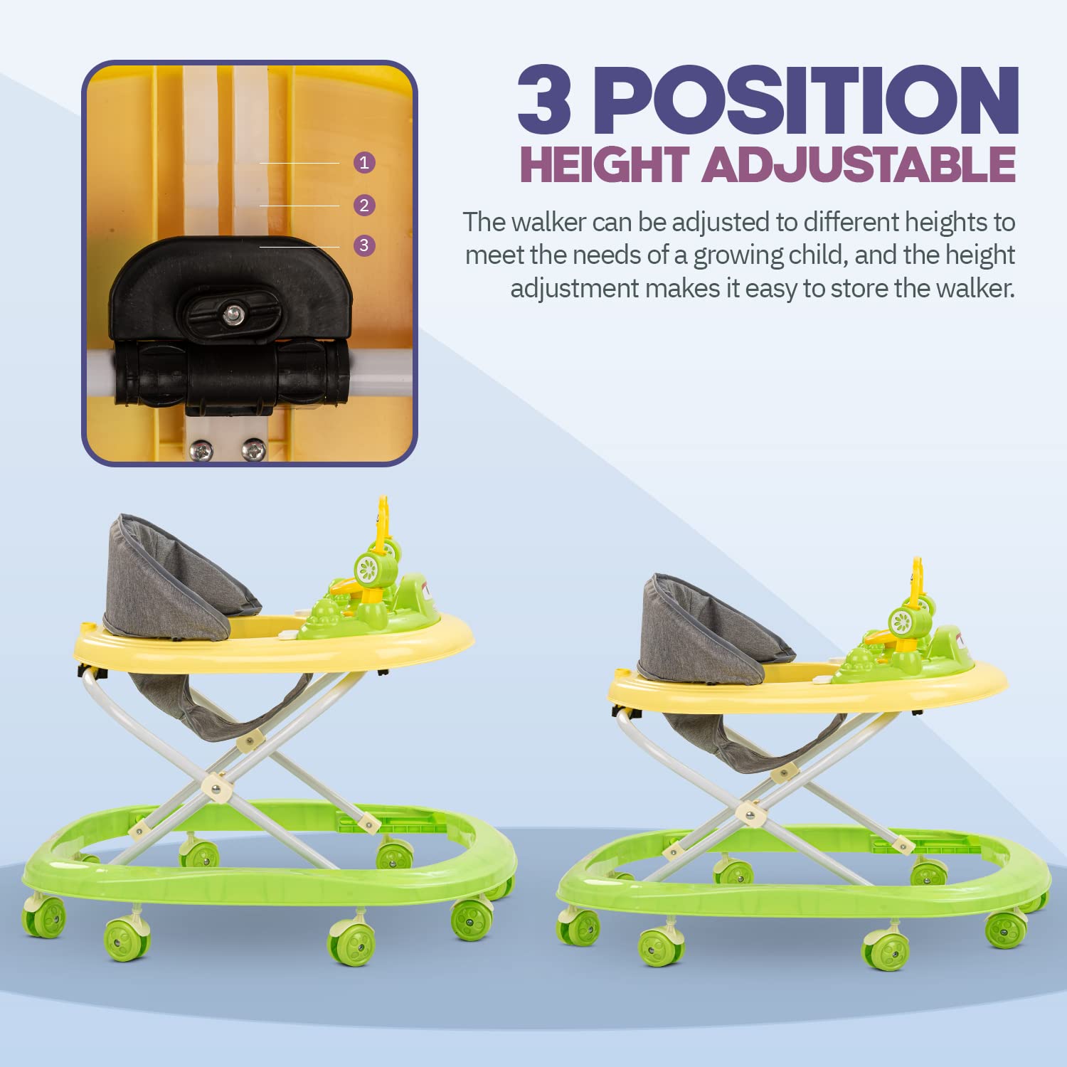 Baybee Luno Baby Best Walker Wheeled Infant Walker Baby Walkers ...