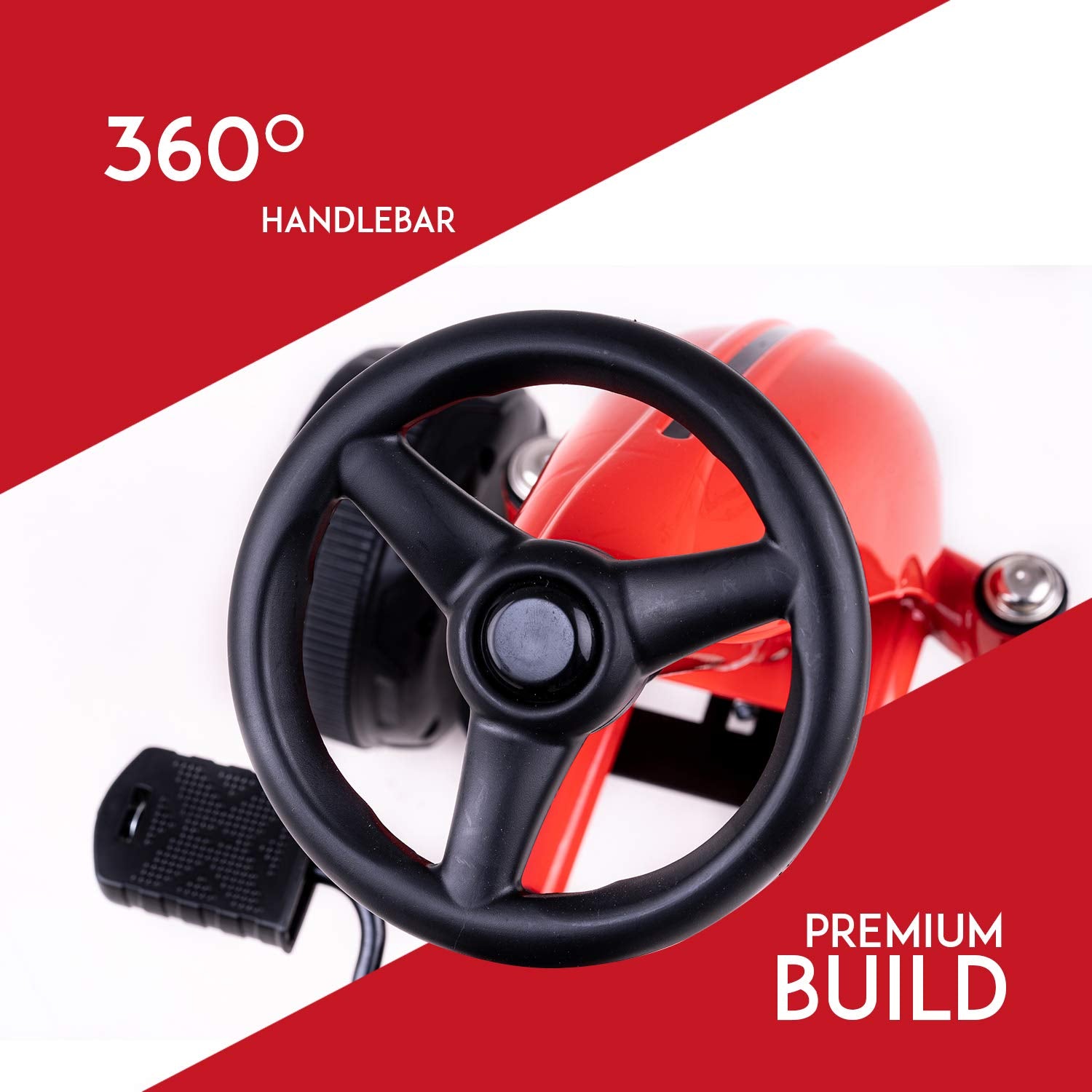 Baybee Kids Mini Doggie Pedal Go Kart Racing Ride-On Toy Car for Baby ...