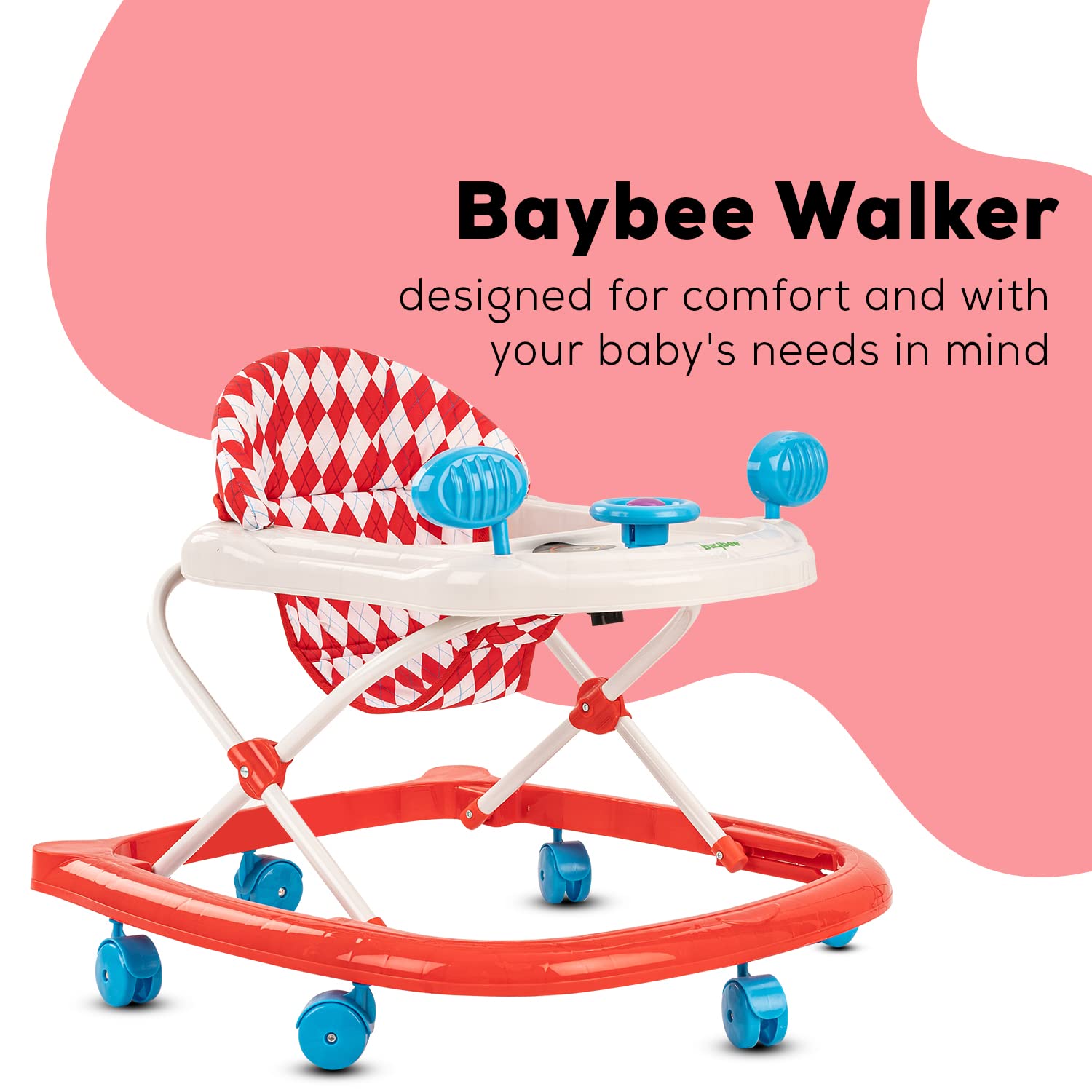 Baybee Nova Baby Walkers Infant Push Walkers & Walking Toys – Baybee India