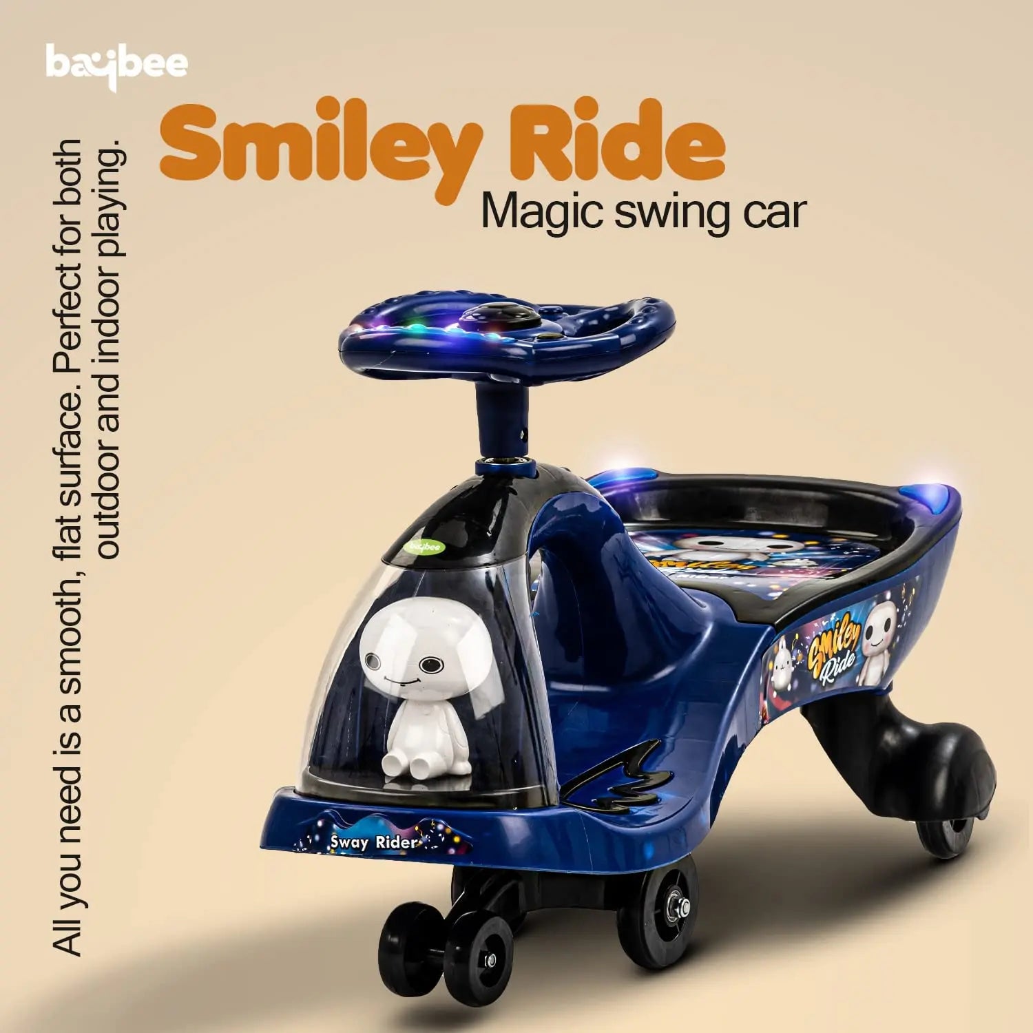 BAYBEE Magic Swing Car Toy | Shop Swing Cars & Rideons – Baybee India