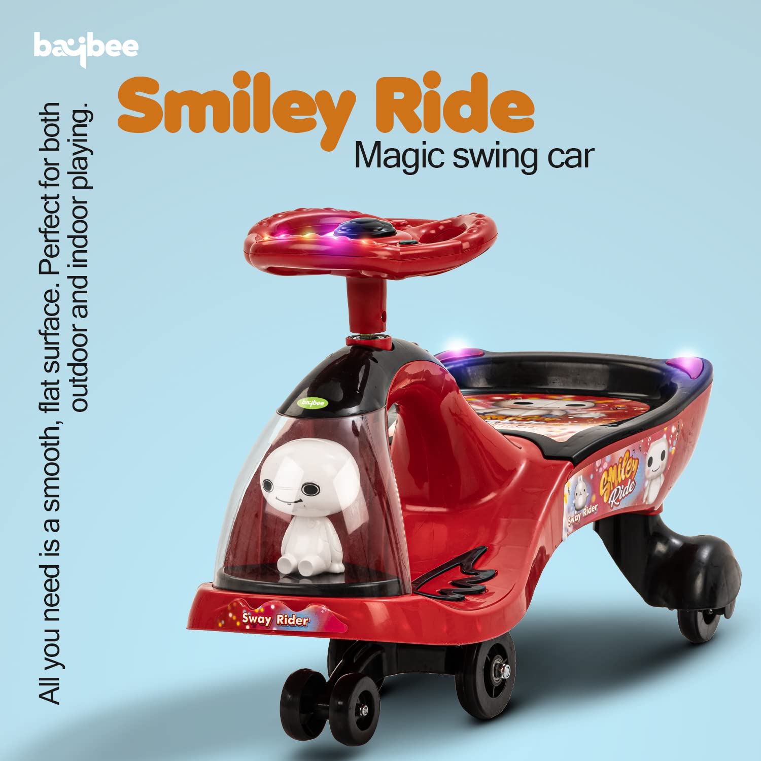 BAYBEE Magic Swing Car Toy | Shop Swing Cars & Rideons – Baybee India