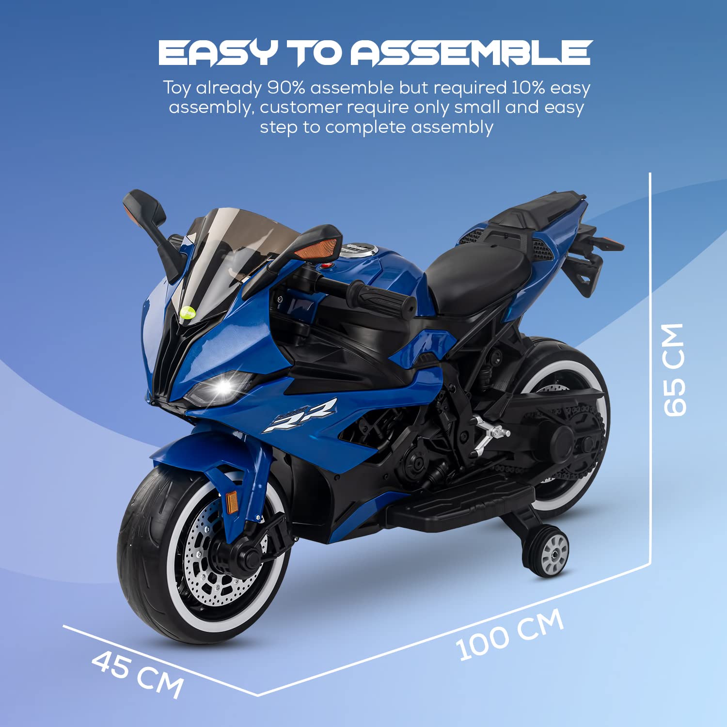 Baybee RR Ultra Battery Operated Ride on Electric Bike for kids ...