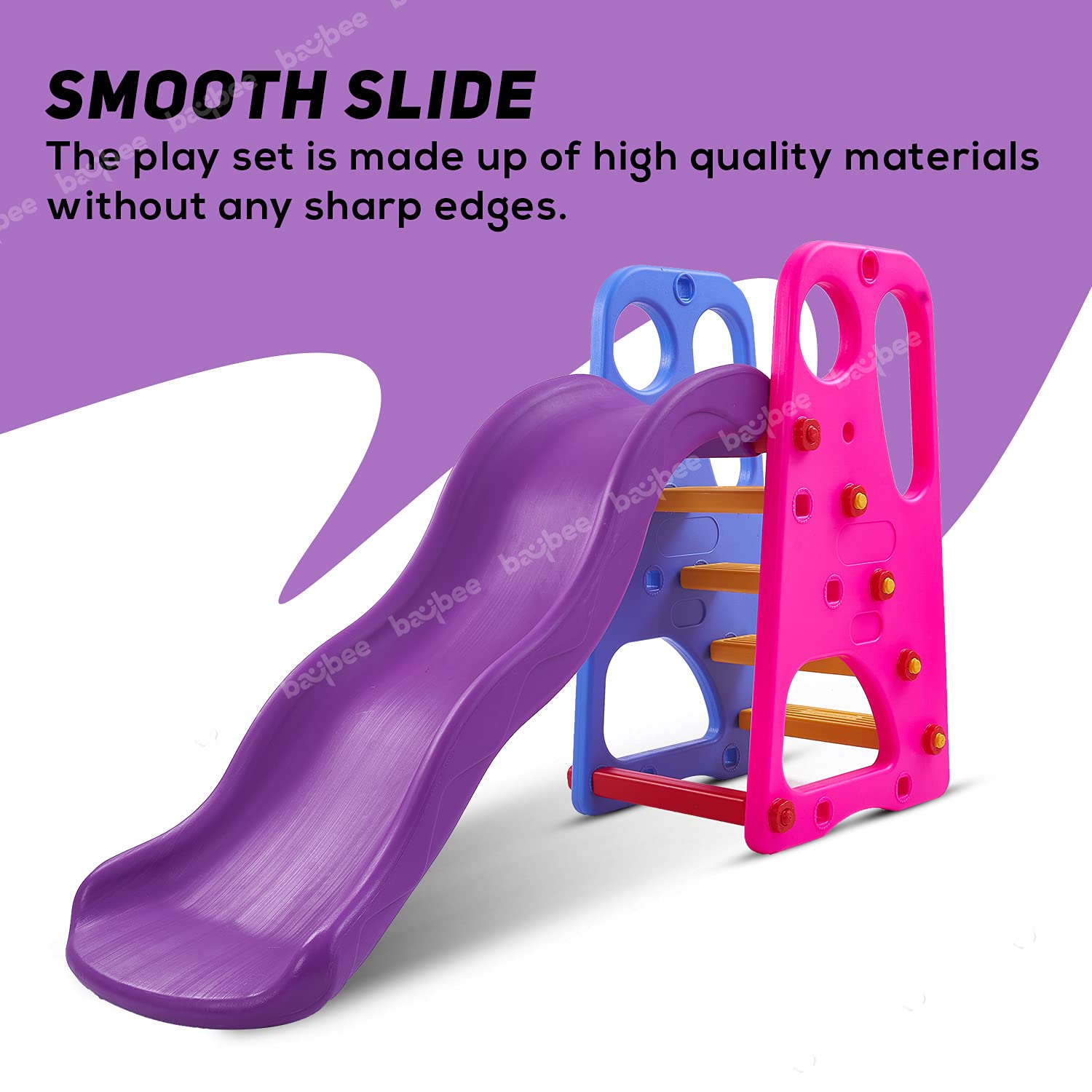 Baybee Grand Folding Slide Plastic Play Slide Climber with Score Keepe ...