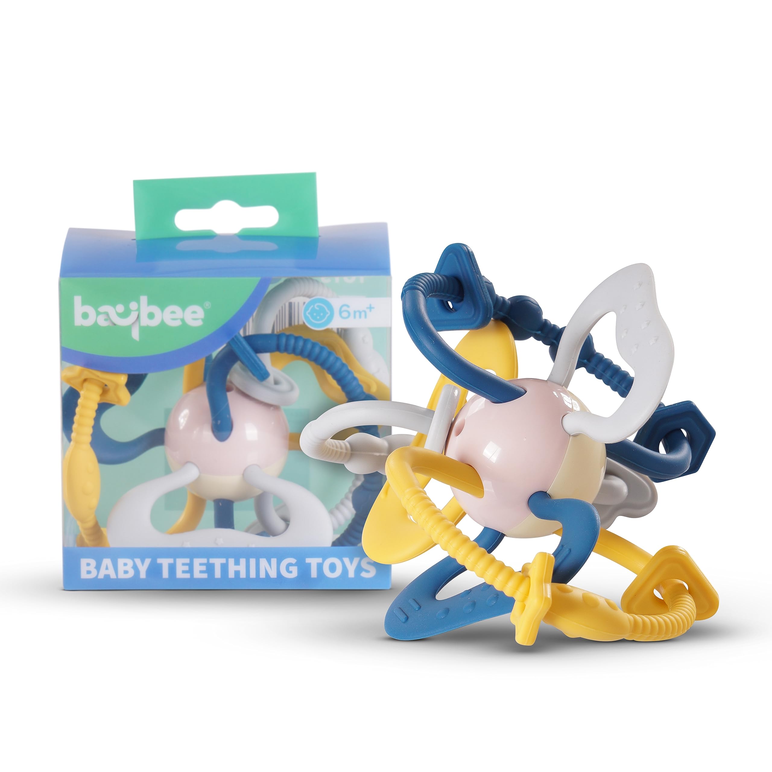 Baybee Silicone Baby Teether for Teething Gums – Baybee India