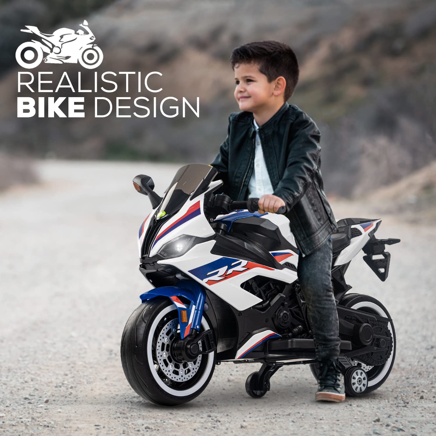 Baybee RR Ultra Battery Operated Ride on Electric Bike for kids ...