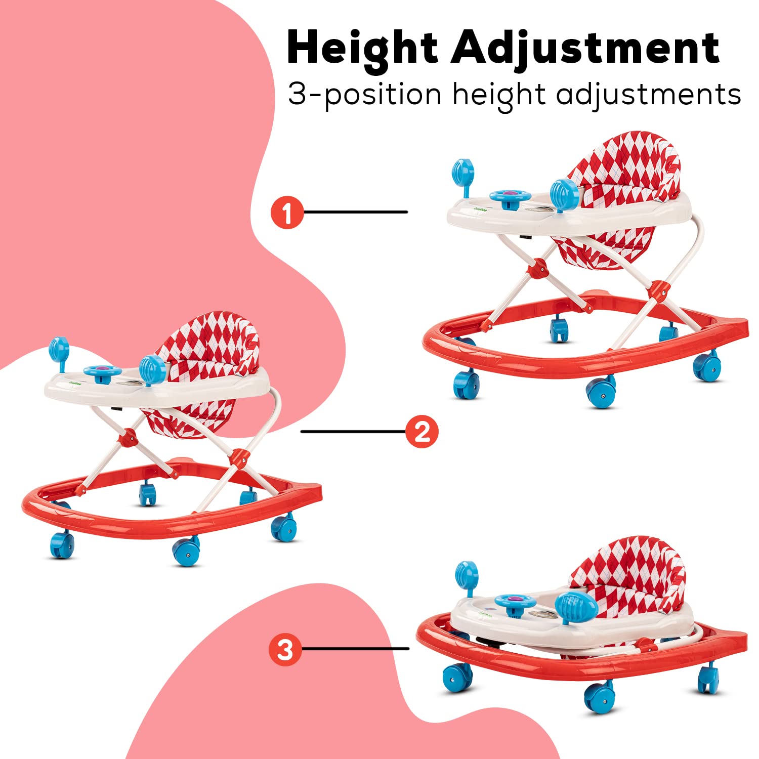 Baybee Nova Baby Walkers Infant Push Walkers & Walking Toys – Baybee India