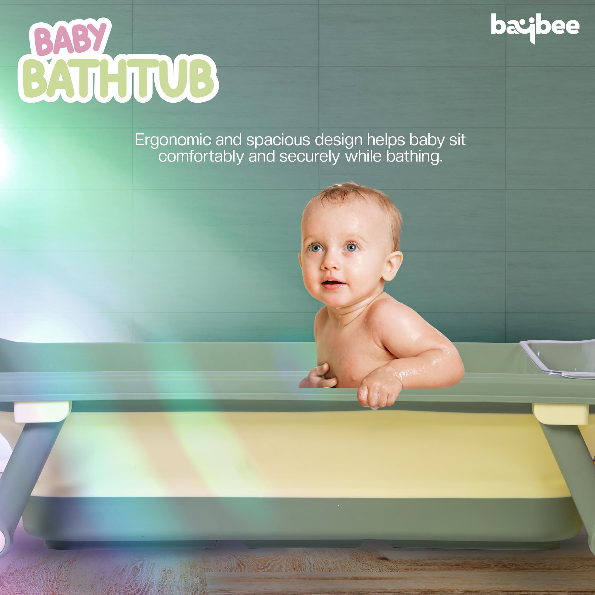 Baybee Aqua Foldable Baby Bath Tub for Kids – Baybee India