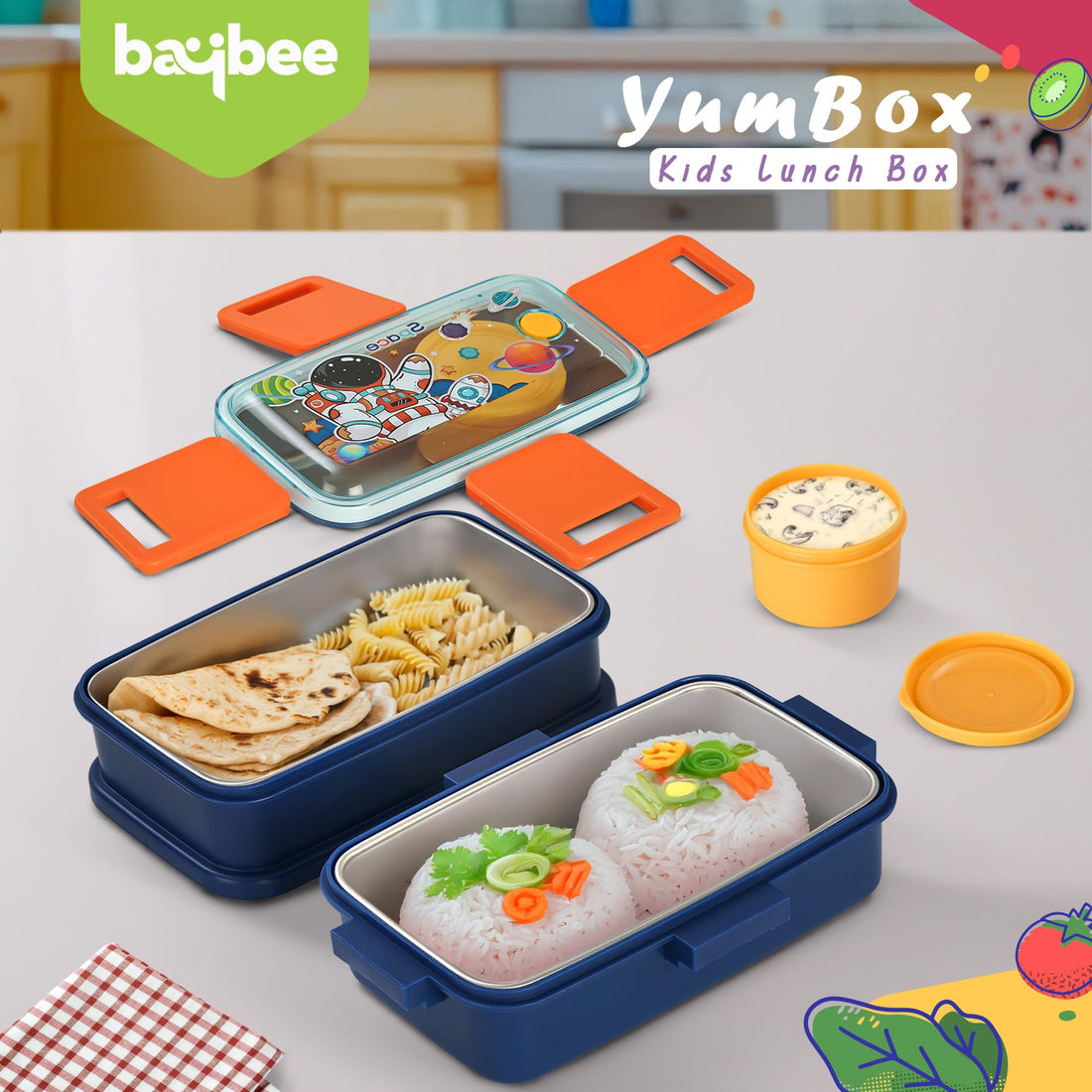 Best Lunch Box Durable, Leak-Proof & Insulated Kids Lunch Box for ...