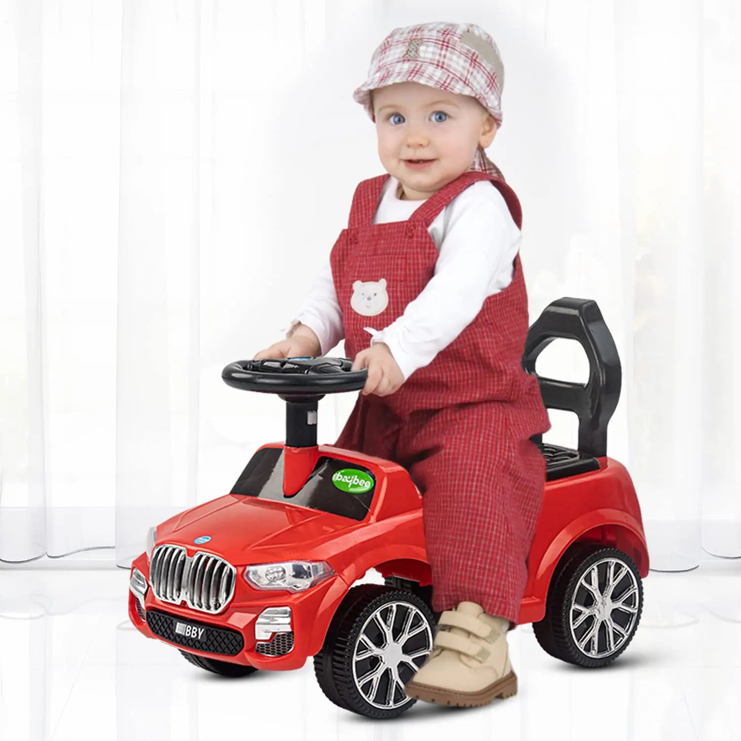 Baybee Magnus Ride on Baby Car for Kids Kids Car with Horn Button & Hi ...